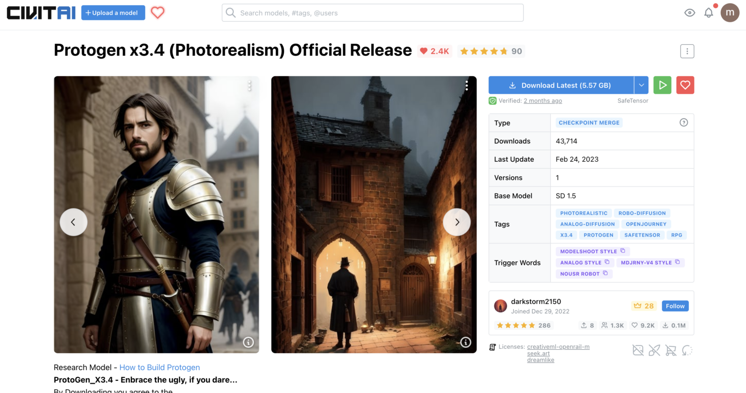 Top 5 CivitAi Photorealistic Stable Diffusion Models - Saashed